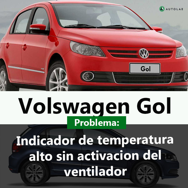 Volkswagen Gol: Indicador de temperatura alto sin activación del ...